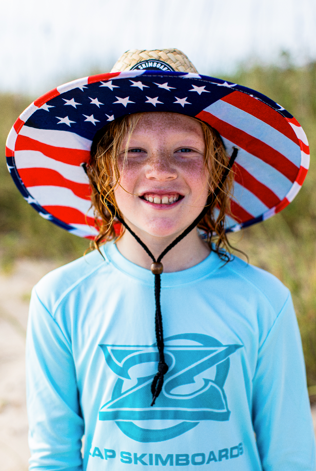 Zap Straw Lifeguard Hat USA – Zap Skimboards